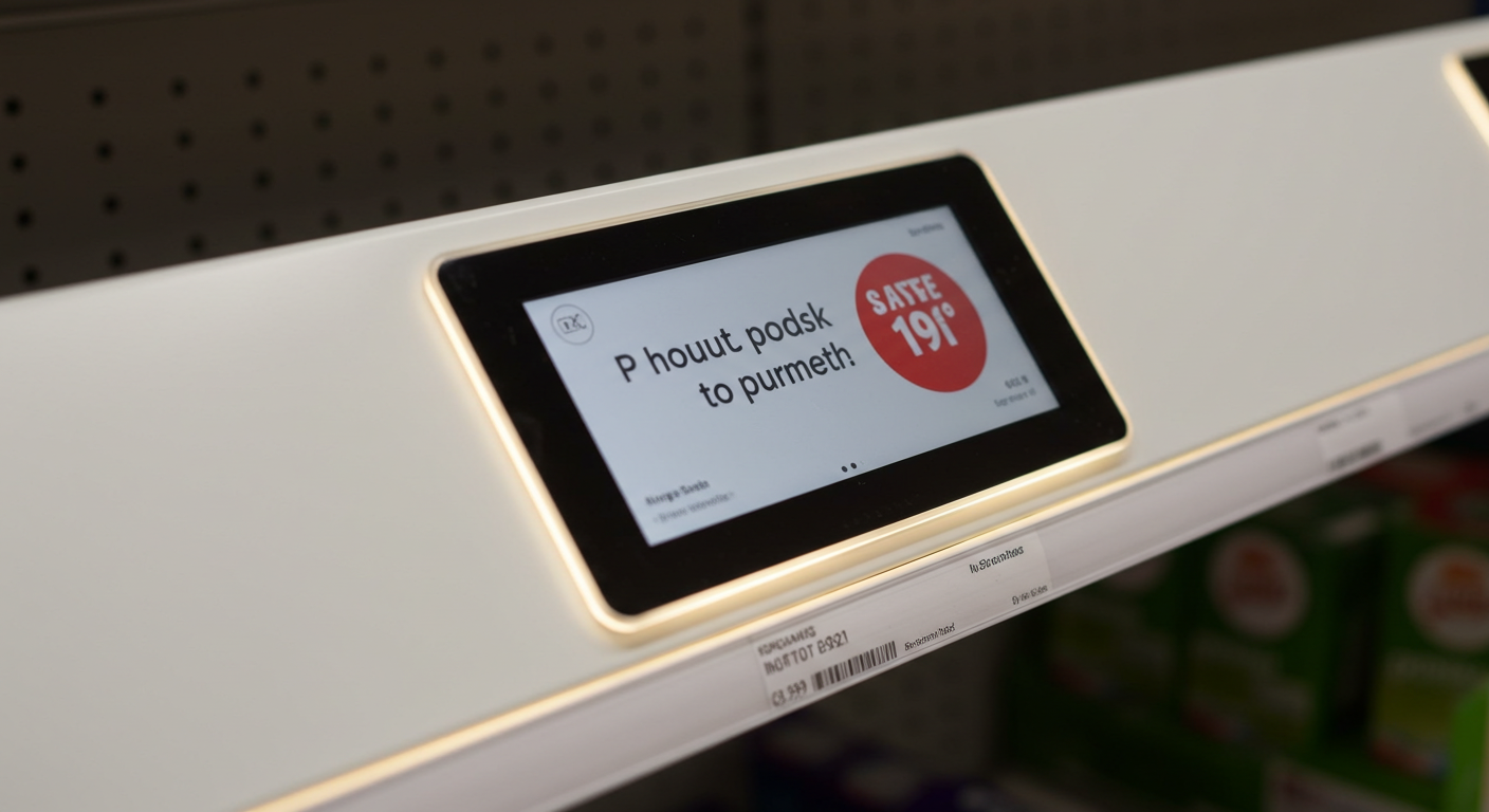 E-Paper Display for Electronic Shelf Labels (ESL): Benefits