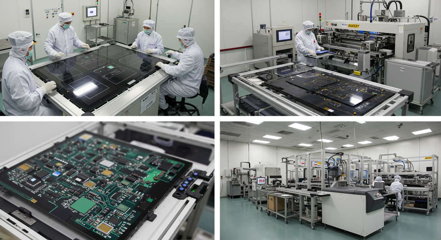 Capacitive Touchscreen Manufacturing: What You Need to Know - wanty